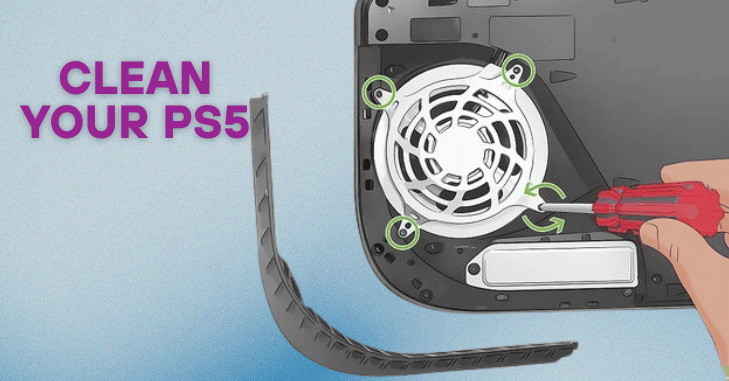 How to Clean PS5 (Slim or Disc Version) Without Opening It: Step-by-Step Guide Using Compressed ...